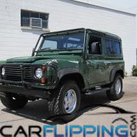 1997 Land Rover Defender 90 - Salvage | Carflipping.com | Featuring the ...
