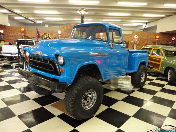 1955 Chevrolet SHORTBED LIFTED | Carflipping.com | Featuring the ...